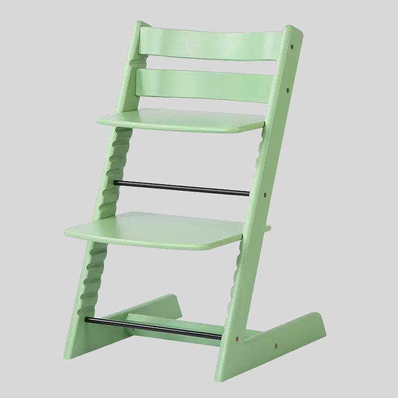 Adjustable Wooden High Chair for Toddlers: Ergonomic, Safe, and Stylis ...