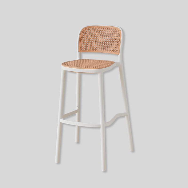 Nordic Ergonomic Accent High Kitchen Stools Luxury Work Reception Bar ...